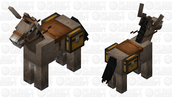 mule Minecraft Mob Skin
