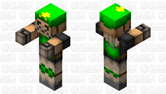 Dead soldier Minecraft Mob Skin