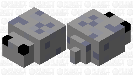 made in china silver fish Minecraft Mob Skin