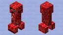 red creeper Minecraft Mob Skin
