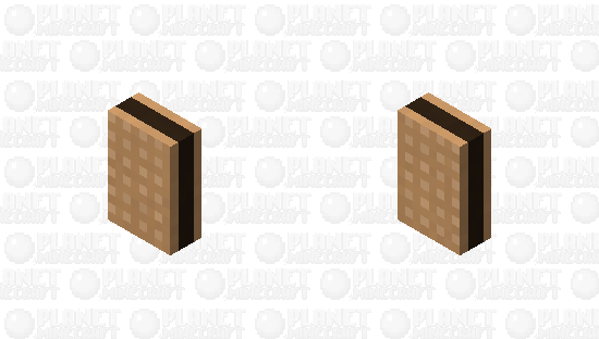 Waffle cookie Minecraft Mob Skin