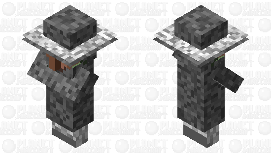 cave villager Minecraft Mob Skin
