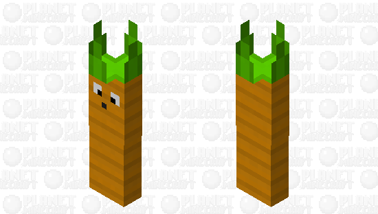 Carrot Zombie Minecraft Mob Skin