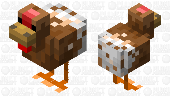 Turkey Minecraft Mob Skin