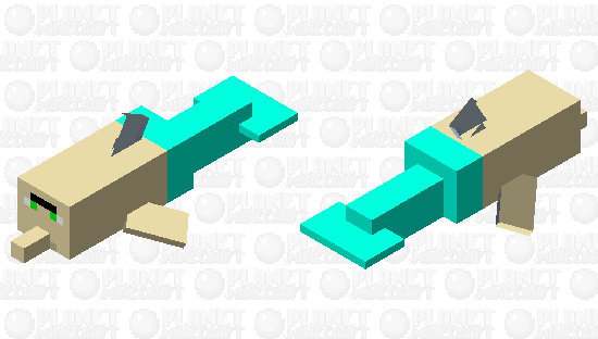 Mermaid Minecraft Mob Skin