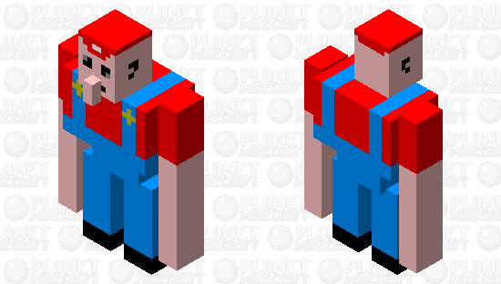 mario Minecraft Mob Skin
