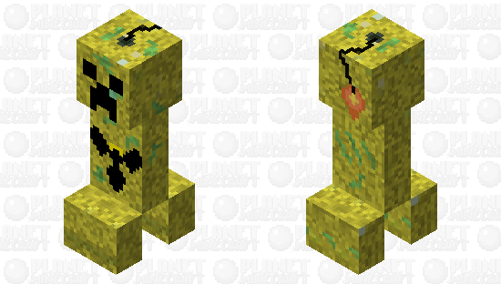 Creeper Explosionus Necluea Minecraft Mob Skin
