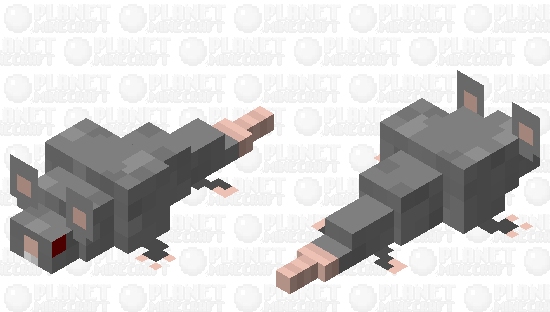 Silver fish to rat# makes sens Minecraft Mob Skin