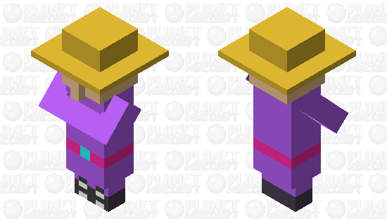 villager purple smooth Minecraft Mob Skin