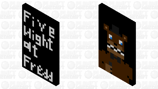 fnaf cape Minecraft Mob Skin
