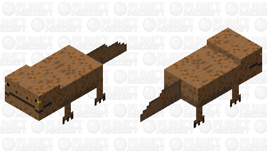 Giant Salamander Minecraft Mob Skin