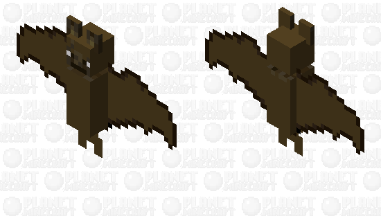 simple colored mobs : bat / coloreado simple de mobs : murcielago ...