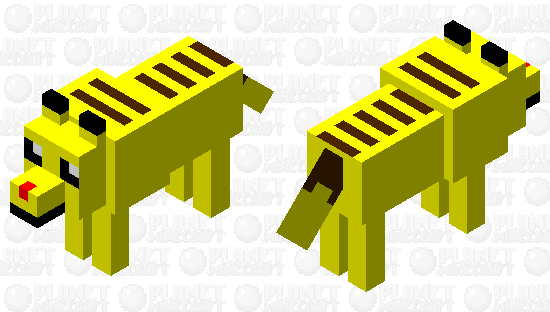 Pikachu Minecraft Mob Skin