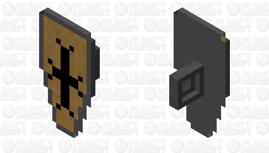 Medieval Style Shield Minecraft Mob Skin