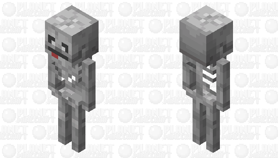 I have pupils?! (Goofy) Minecraft Mob Skin