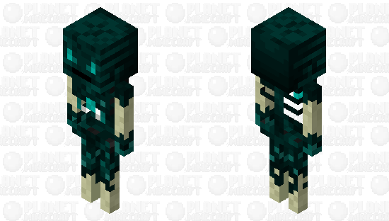 Deep Dark Skeleton [Biome Swap] Minecraft Mob Skin