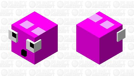 Pink sloth slime Minecraft Mob Skin