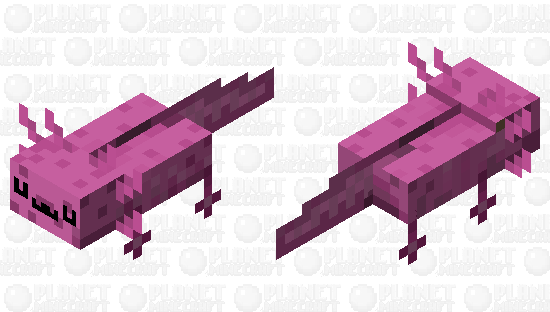 Axoloy UwU Minecraft Mob Skin