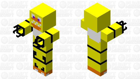 Withered Chicka Minecraft Mob Skin