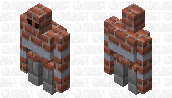 Living Bricks(Iron Golem) Minecraft Mob Skin