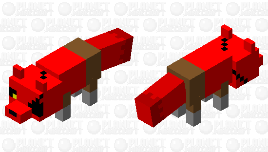 Foxy Minecraft Mob Skin