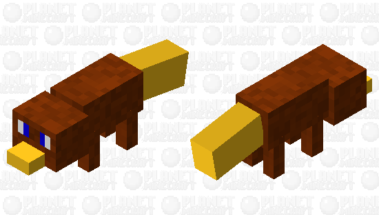 Platypus Minecraft Mob Skin
