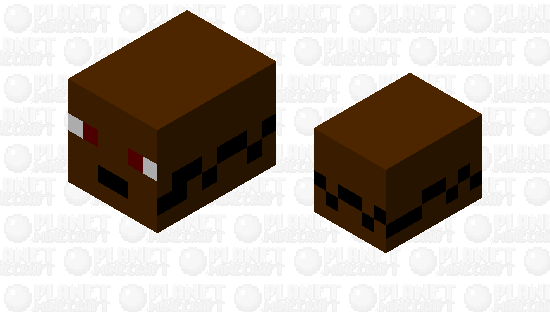pinecone slug Minecraft Mob Skin