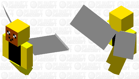 Bee Vex Minecraft Mob Skin