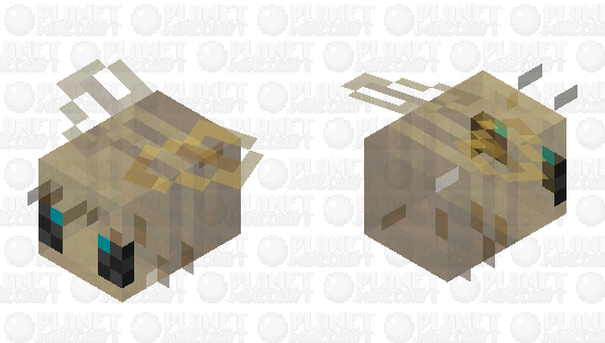 crystallized bee Minecraft Mob Skin