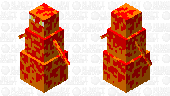 Minecraft Lava Golem