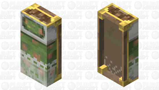 Bed with Lace Sheet Minecraft Mob Skin