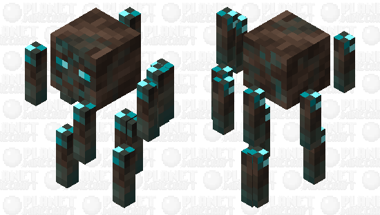 Soul sand valley Blaze Minecraft Mob Skin