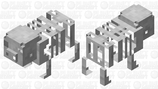 skeleton pig Minecraft Mob Skin