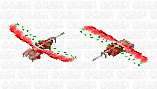 Flying parasite Minecraft Mob Skin