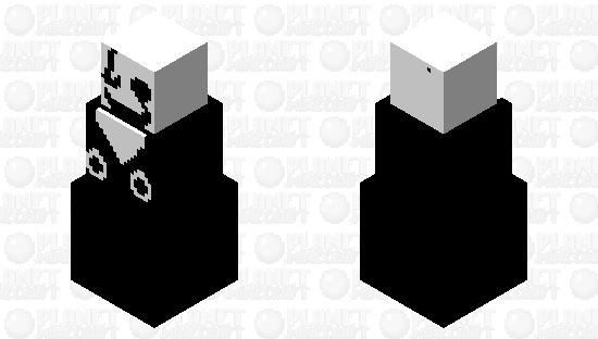 gaster Minecraft Mob Skin