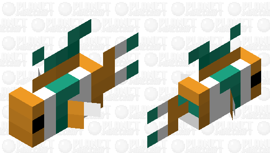Nile Clownfish Minecraft Mob Skin