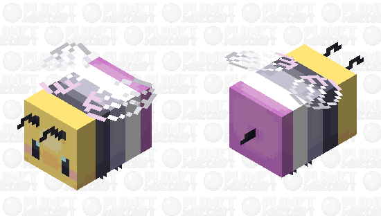 Ace Bee Minecraft Mob Skin