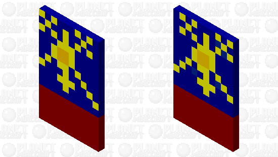 Flag of Strategic Rocket Forces of Russian Federation Minecraft Mob Skin