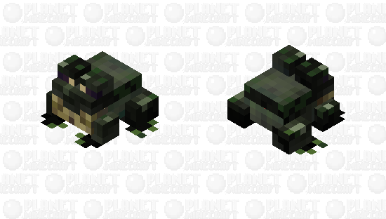 Muddy Frog Minecraft Mob Skin