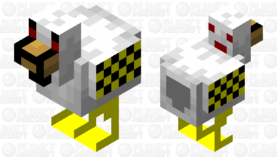 Cursed Chicken Minecraft Mob Skin