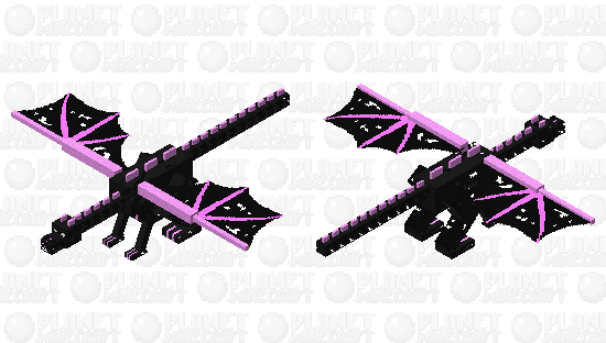 Exploding Dragon 2.0 (Bedrock Edition) Minecraft Mob Skin