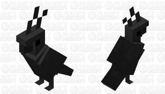 Crow fathers children Minecraft Mob Skin