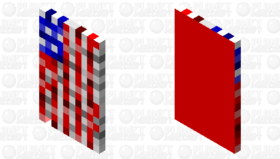 American Flag Minecraft Mob Skin