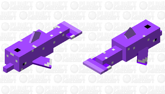 geode dolphin Minecraft Mob Skin