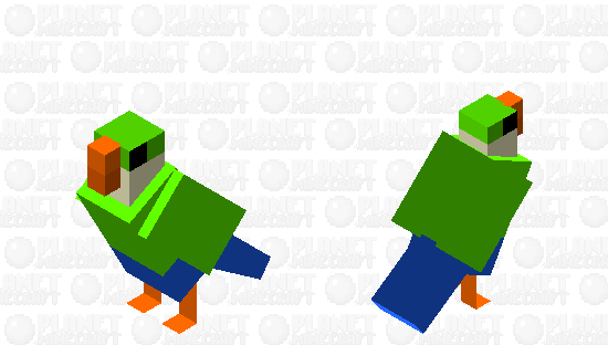 Bandu Bird Minecraft Mob Skin