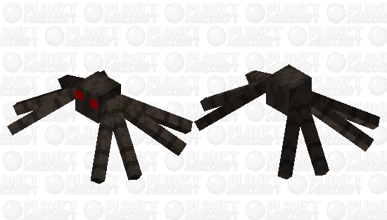 Creepier spider Minecraft Mob Skin