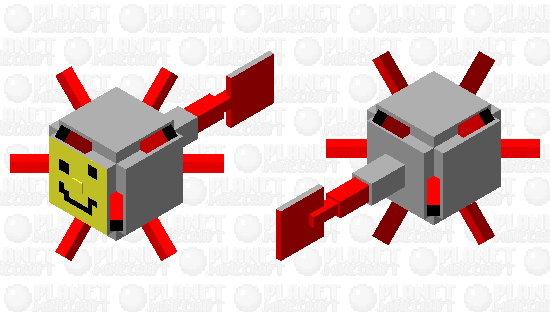 Mine Smiley Minecraft Mob Skin