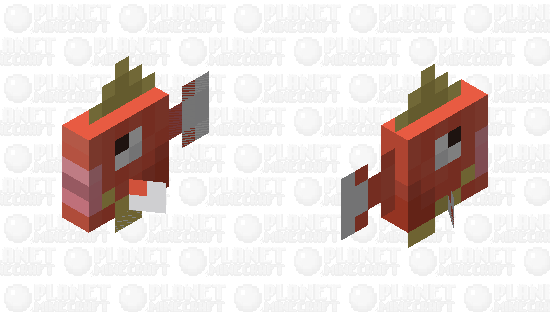 Magikarp Minecraft Mob Skin