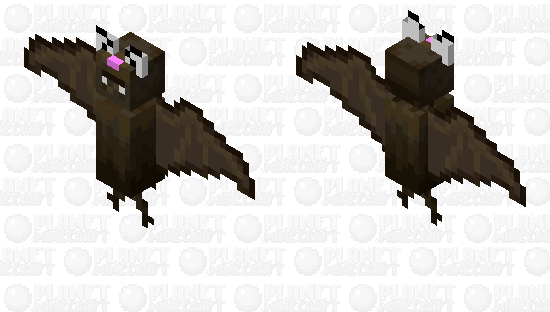 angry bat Minecraft Mob Skin