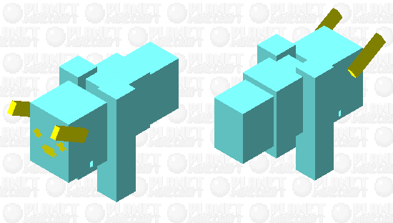 Strange Alien Beast Minecraft Mob Skin